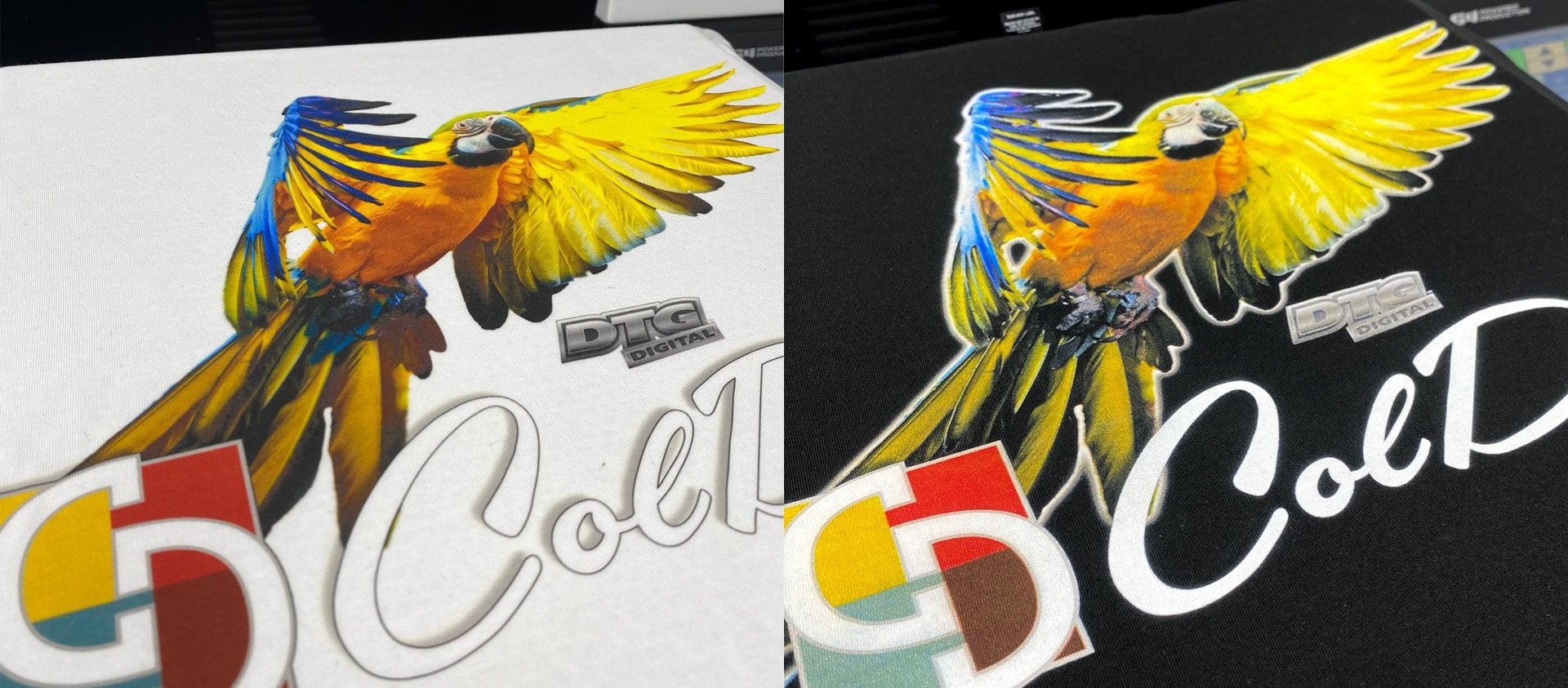 Cost Of Direct To Garment Printing Dark Vs Light Shirts DTG Printer Machine